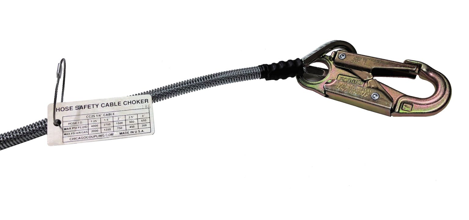 Hose Safety Cable Chokers - Capital Rubber Corp